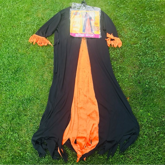 Rubie's | Dresses | Rubies Full Cut Gothic Witch Ladies Vixen Costume ...